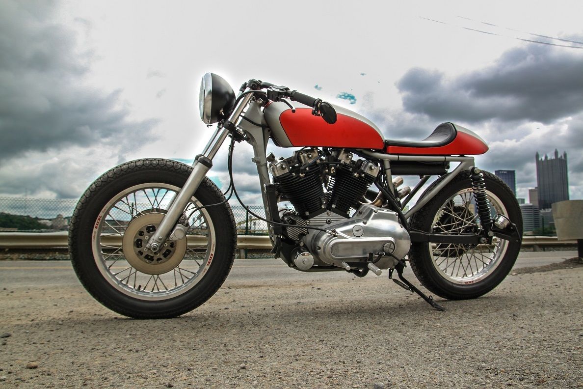 1973 Harley Davidson Custom Cafe Racer – Classic Sport Bikes For Sale